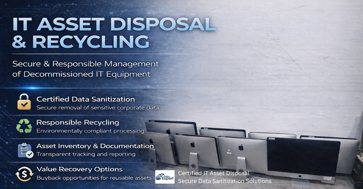 IT Asset Disposal & Data Destruction Indonesia | DataExpert